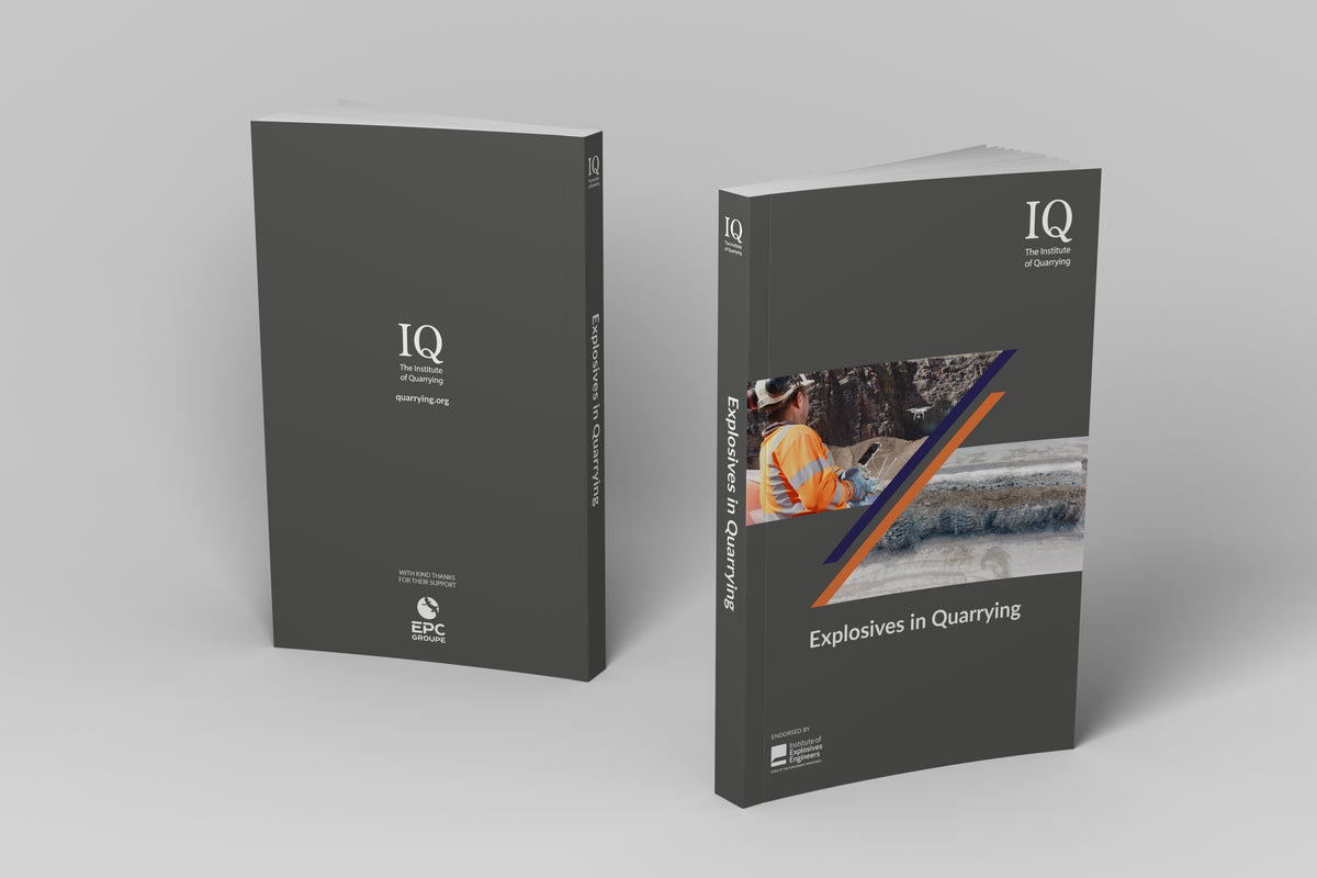Explosives in Quarrying Book – Institute of Quarrying – Shop IQ